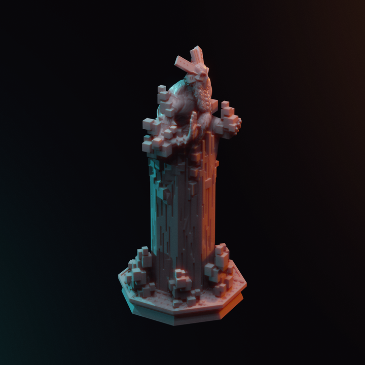 3D Printable Holo Guardian A - S01E03 - 32mm by Metal Quest