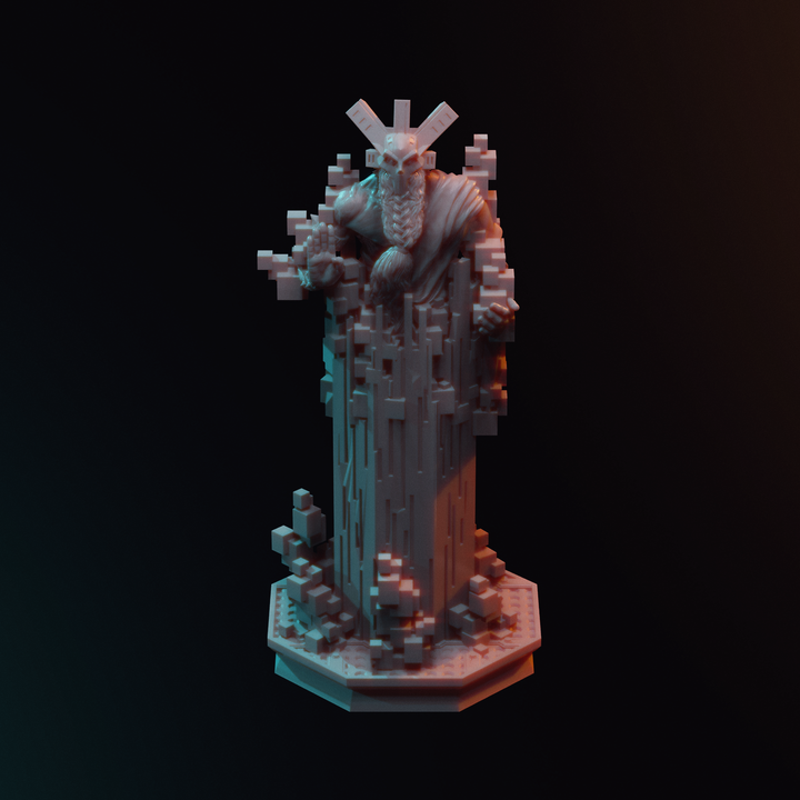 3D Printable Holo Guardian A - S01E03 - 75mm by Metal Quest