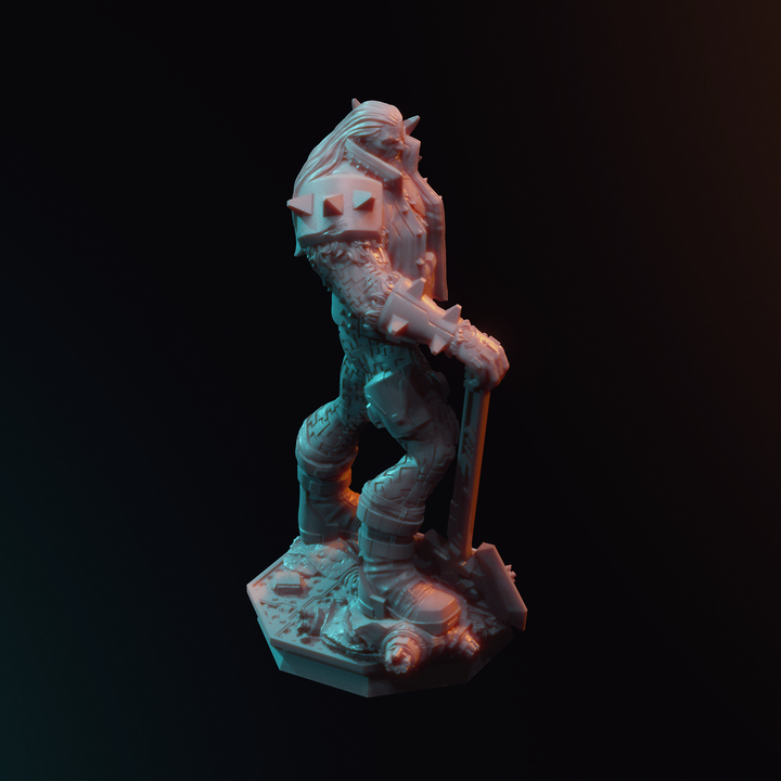 3D Printable Zargo - S01E03 - 75mm by Metal Quest