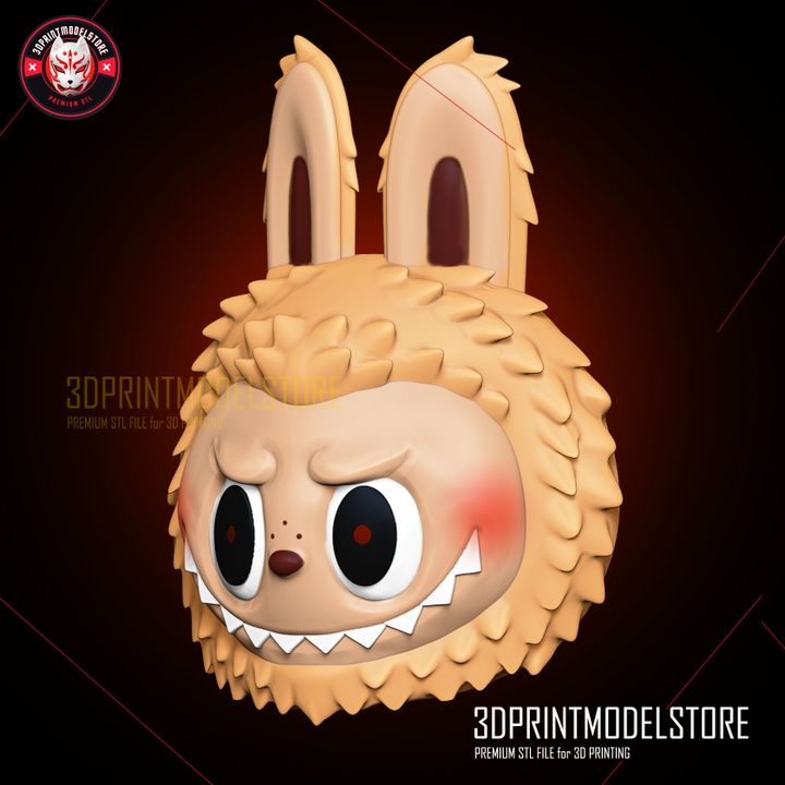 3D Printable Labubu The Monster - Cosplay Props - Halloween - Anime ...