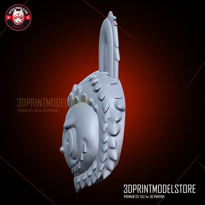 3D Printable Labubu The Monster - Cosplay Props - Halloween - Anime ...