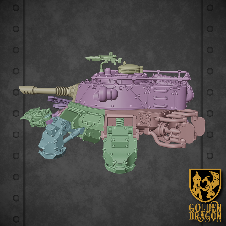 3D Printable Empire of Japan - Type 97 Heike Amphibious Assault Gun by ...