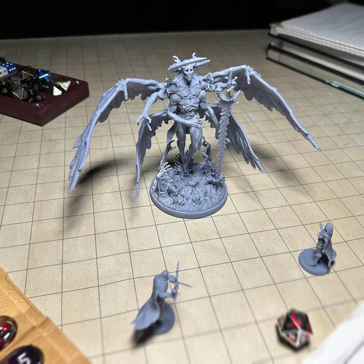 3D Printable The False Seraph by Comet Lord Miniatures