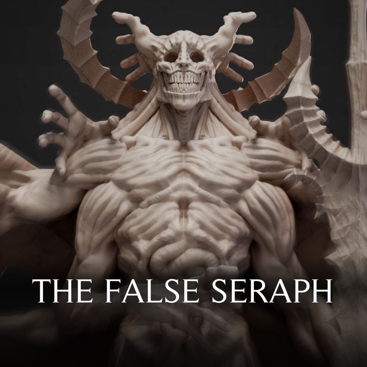 3D Printable The False Seraph by Comet Lord Miniatures