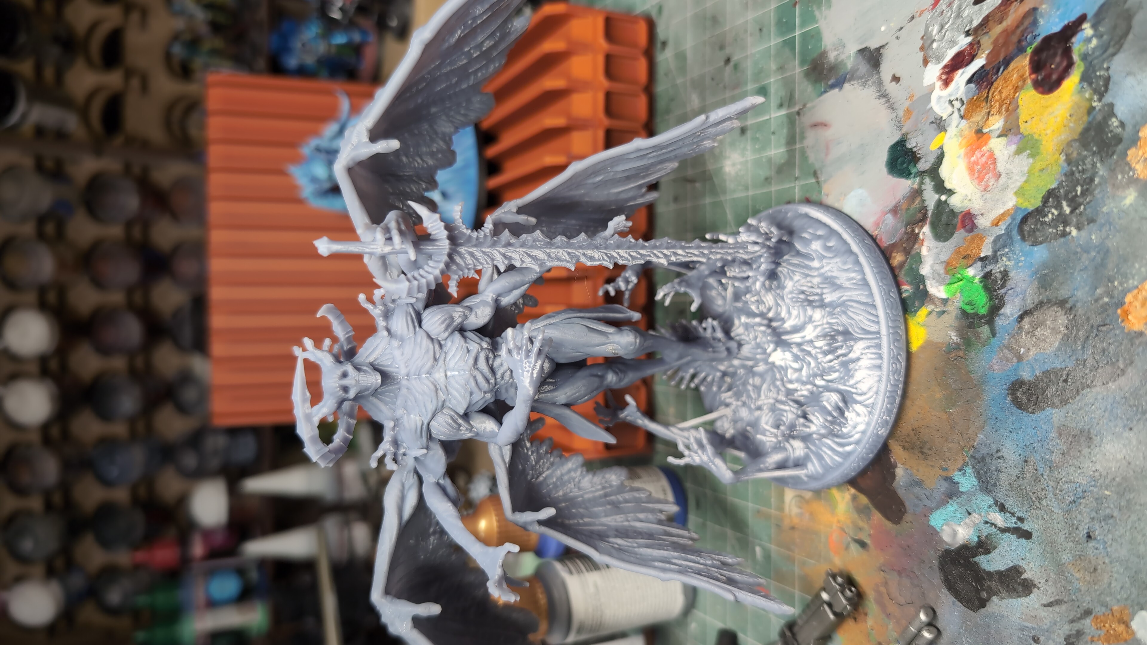 3D Printable The False Seraph by Comet Lord Miniatures