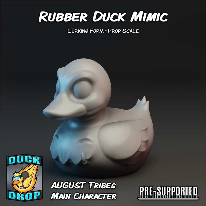 3D Printable Rubber Duck Mimic by Mike "Epic Duck" Cousins