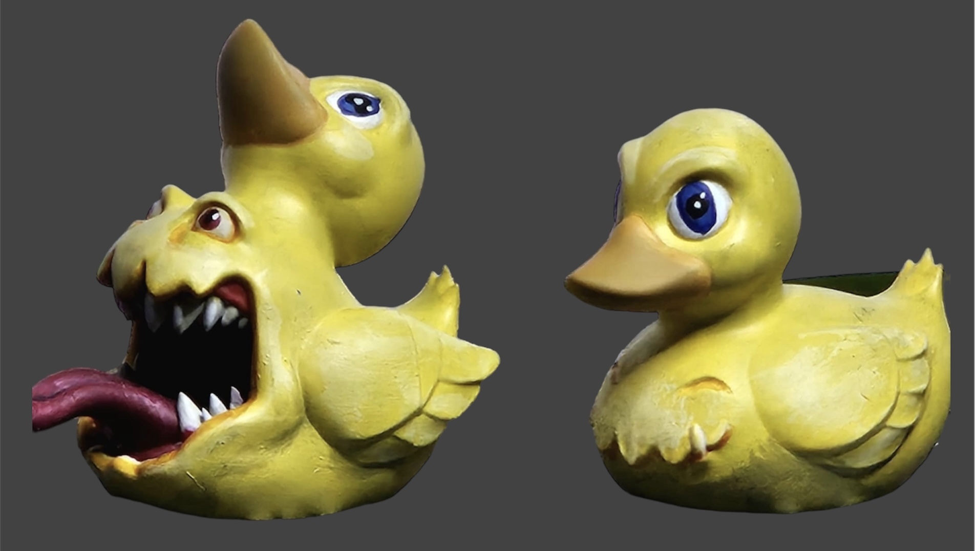 3D Printable Rubber Duck Mimic by Mike "Epic Duck" Cousins