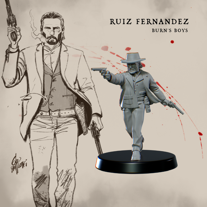 3D Printable Ruiz Fernandez - Dead by Lead by ELECTI STUDIO
