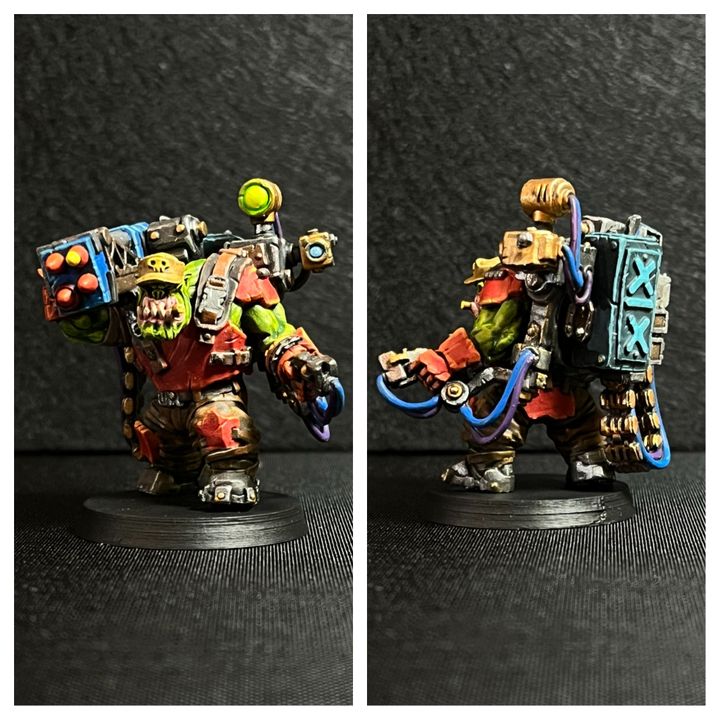 3D Print of Orc Ultimate Badasses Squad by pure