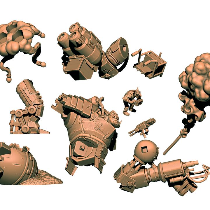 3D Printable Boom Boss Buhloz by Artisan Troll