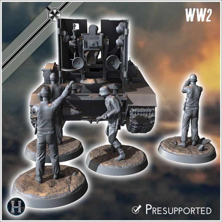 3D Printable Panzer V Panther 150 mm sFH 43 Grille 15 - Germany Eastern ...