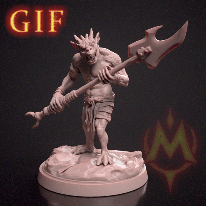 3D Printable Devilstone Foot Soldier by MagicLore Studios