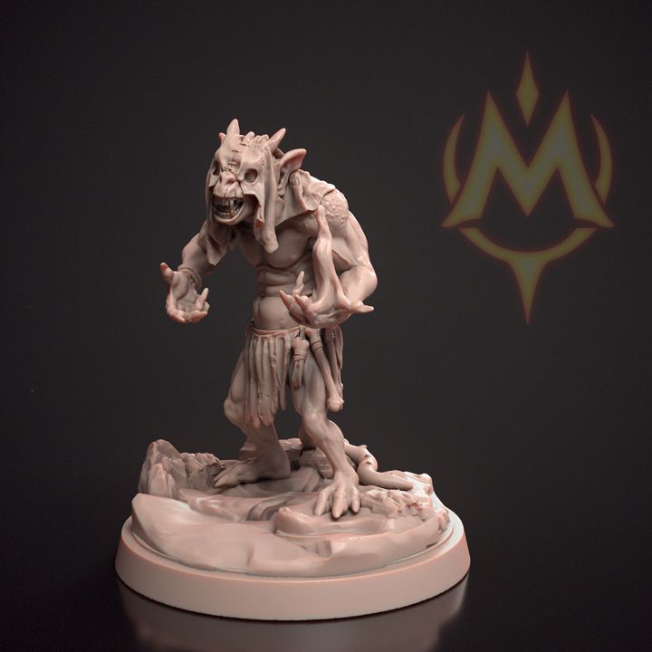 3D Printable Devilstone Basttle Caster by MagicLore Studios