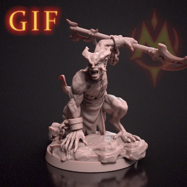 3D Printable Horned Devil by MagicLore Studios