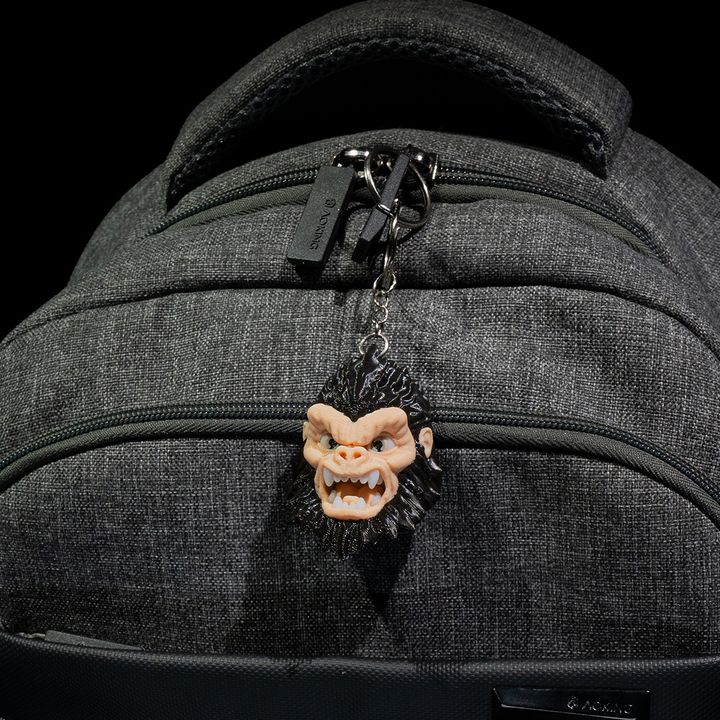 3D Printable Ape King Keychain by Stlflix