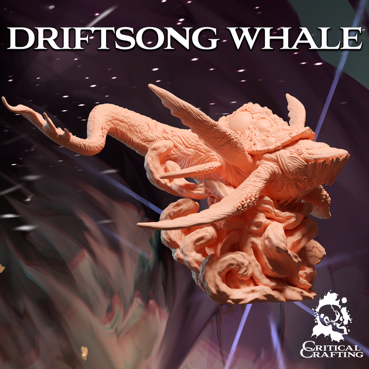 3D Printable Driftsong Whale by Dillon Olney