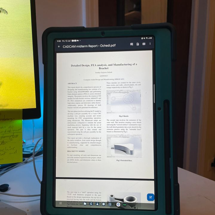 3D Printable Tablet/Ipad Stand by Sunday Ochedi