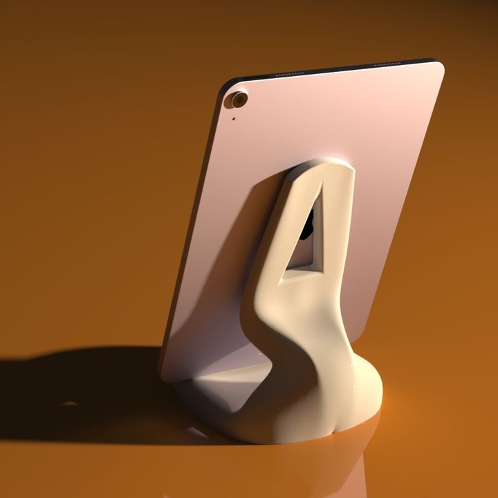 3D Printable Tablet/Ipad Stand by Sunday Ochedi