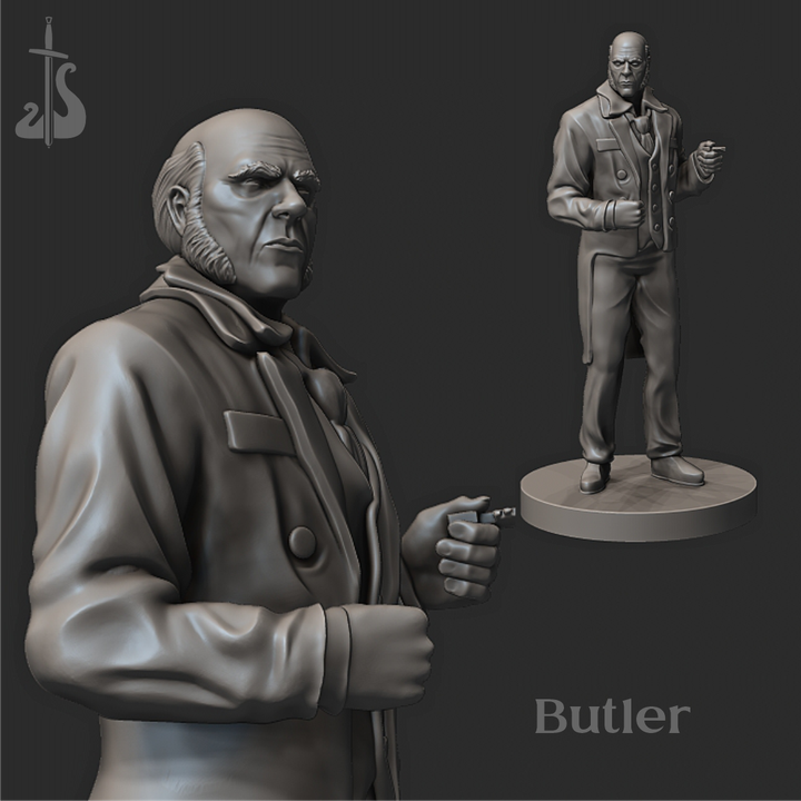 3D Printable Butler by Vanquish the Darkness