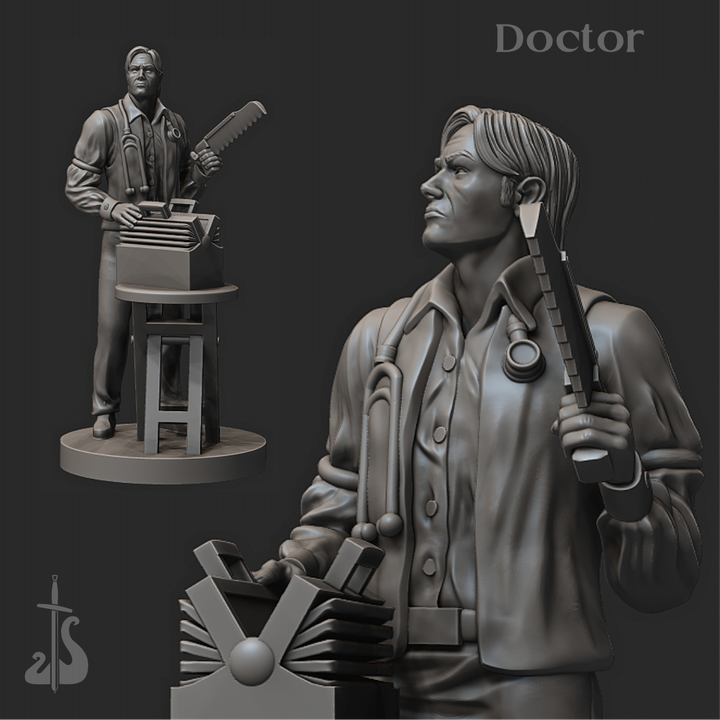 3D Printable Doctor by Vanquish the Darkness