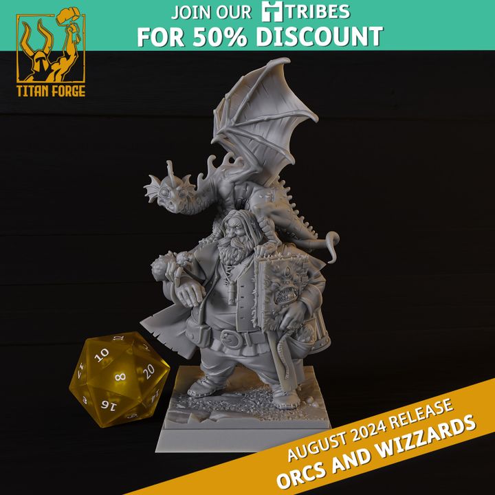 3D Printable Titan Forge Miniatures - 2024 - August - Orcs and Wizzards ...
