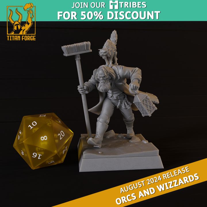 3D Printable Titan Forge Miniatures - 2024 - August - Orcs and Wizzards ...