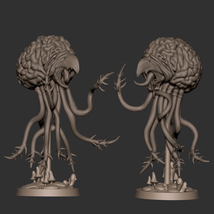 3D Printable Grells (Aberration) (2 Models) by Bite the Bullet