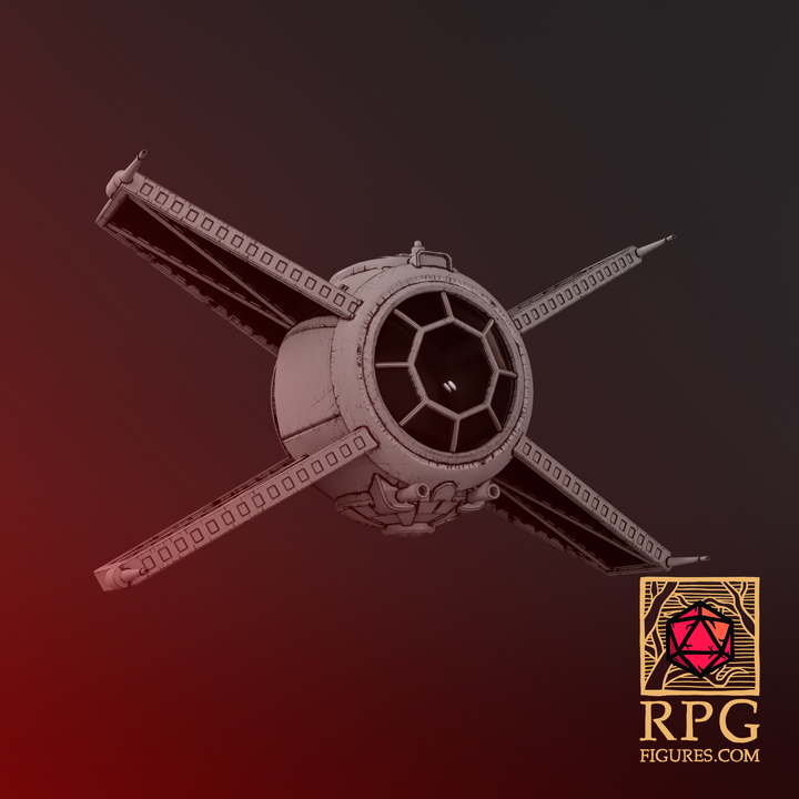 3D Printable Galactic Wars | Raptor Interceptor by RPG Figures