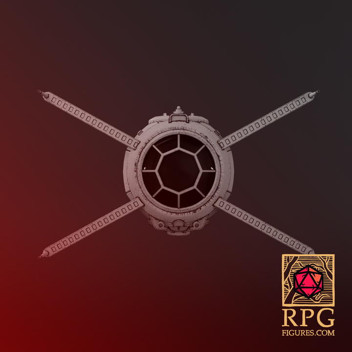 3D Printable Galactic Wars | Raptor Interceptor by RPG Figures