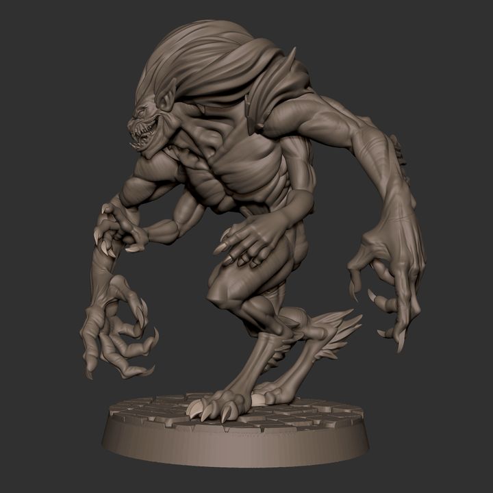 3D Printable Draegloth by Bite the Bullet