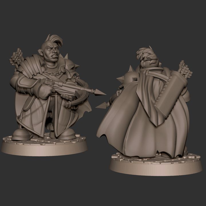 3D Printable Duergar Ranger by Bite the Bullet