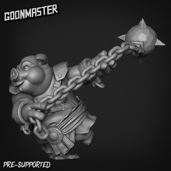 3D Printable Ball Hog 3 by Goon Master