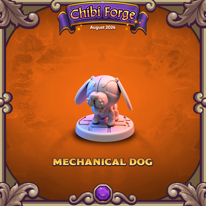 3D Printable Chibi Forge - Release 19 - August 2024 by Titan Forge Miniatures