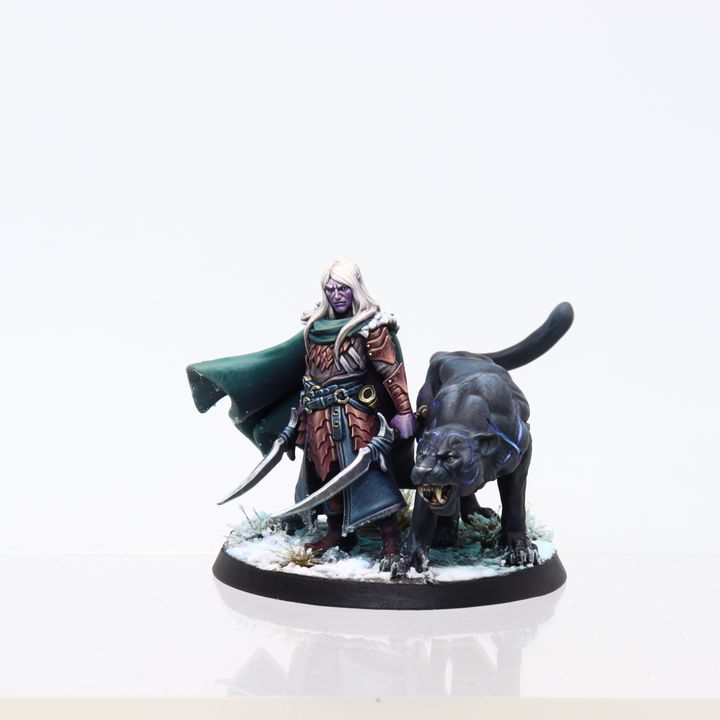 3D Printable Drow Ranger (+ Black Panther) by Bite the Bullet