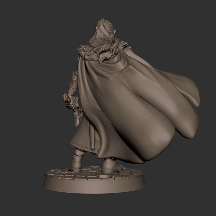 3D Printable Drow Ranger (+ Black Panther) by Bite the Bullet