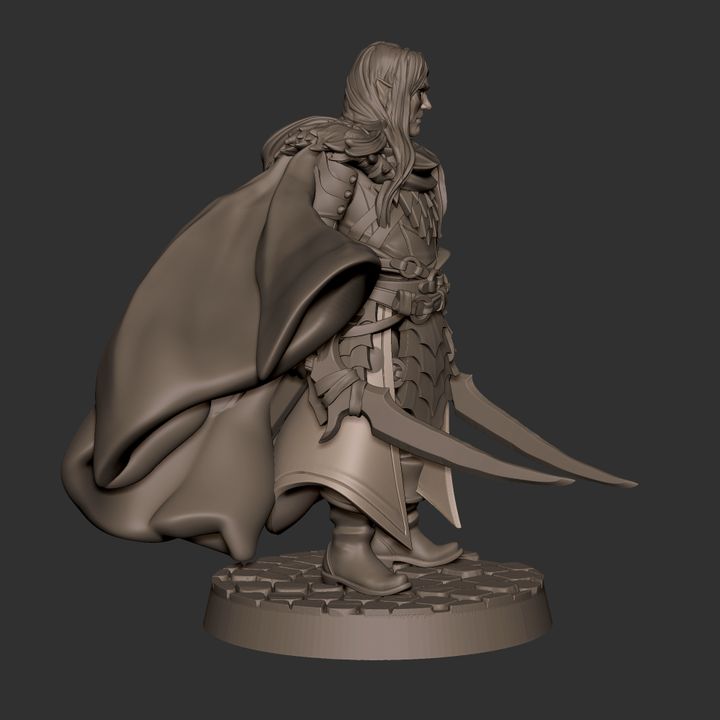 3D Printable Drow Ranger (+ Black Panther) by Bite the Bullet