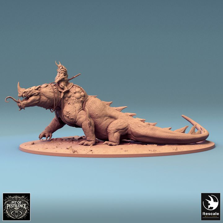 3D Printable Pack Sludgeborn by Rescale Miniatures
