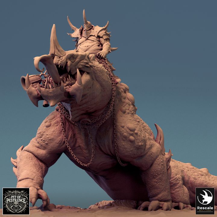 3D Printable Pack Sludgeborn by Rescale Miniatures