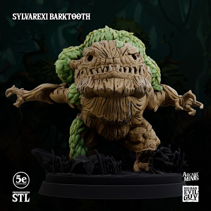 3D Printable Oron, Forest's Wrath - Complete Bundle by Big Bad Evil Guy
