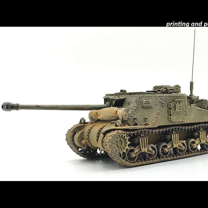 3D Printable M3 Lancer - experimental tank hunter by Counlane Models