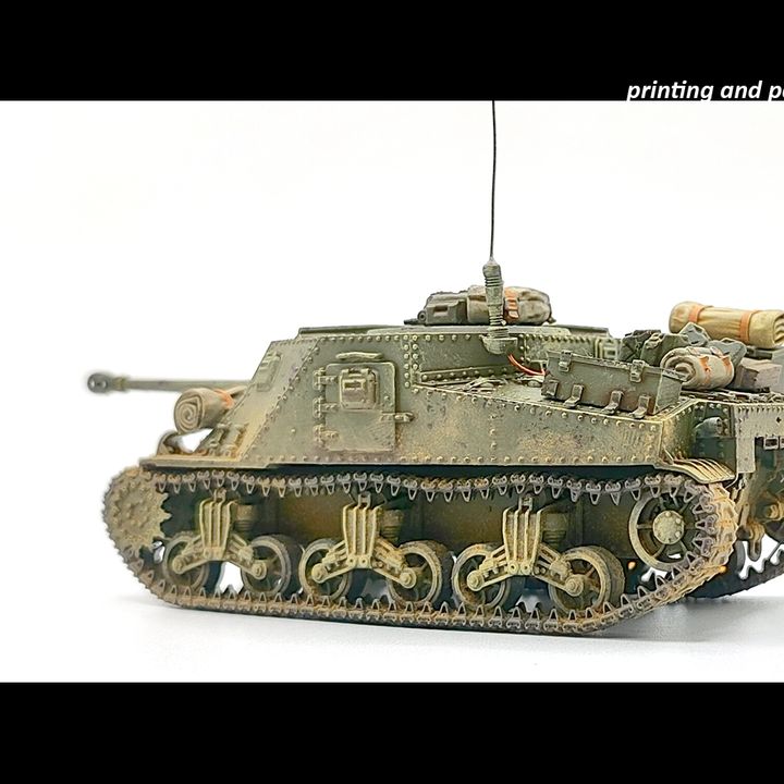 3D Printable M3 Lancer - experimental tank hunter by Counlane Models