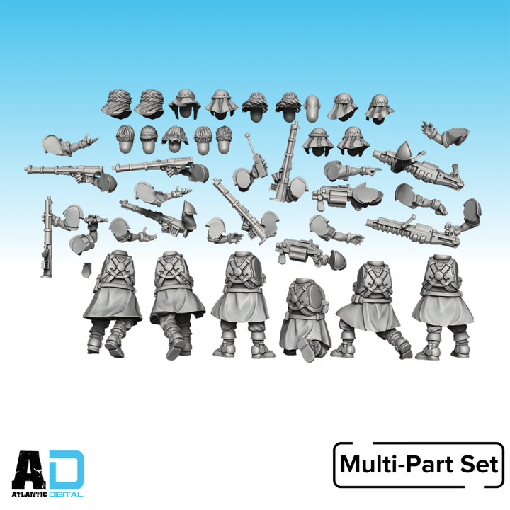 3D Printable Desert Rats by Wargames Atlantic