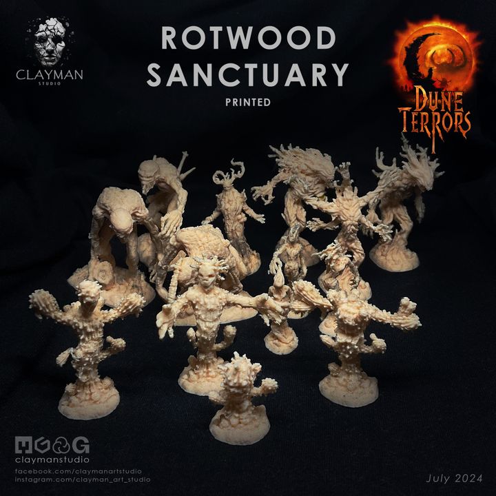 3D Printable Rotwood Sanctuary by Clayman Studio