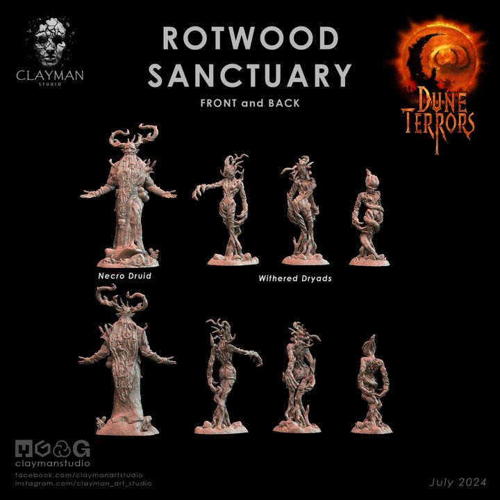 3D Printable Rotwood Sanctuary by Clayman Studio