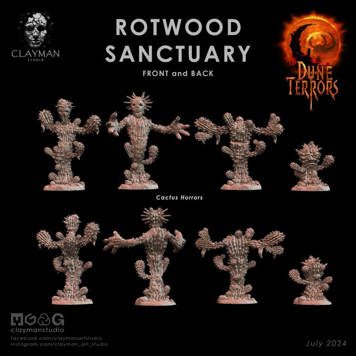 3D Printable Rotwood Sanctuary by Clayman Studio