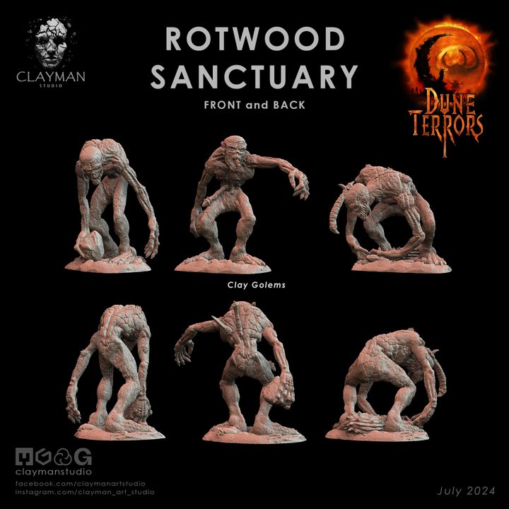 3D Printable Rotwood Sanctuary by Clayman Studio