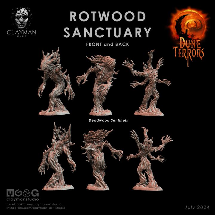 3D Printable Rotwood Sanctuary by Clayman Studio