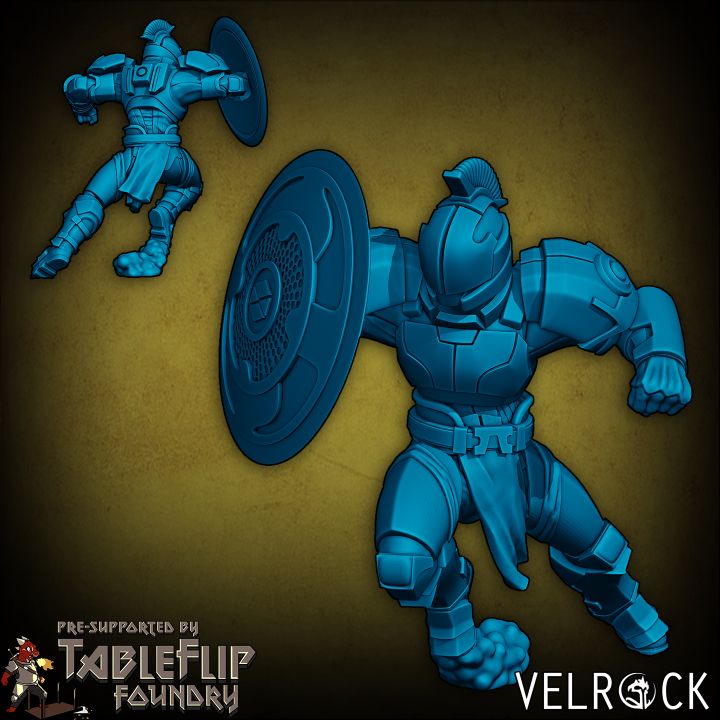 3D Printable Destiny Guardians (PRESUPPORTED) by Velrock Art Miniatures