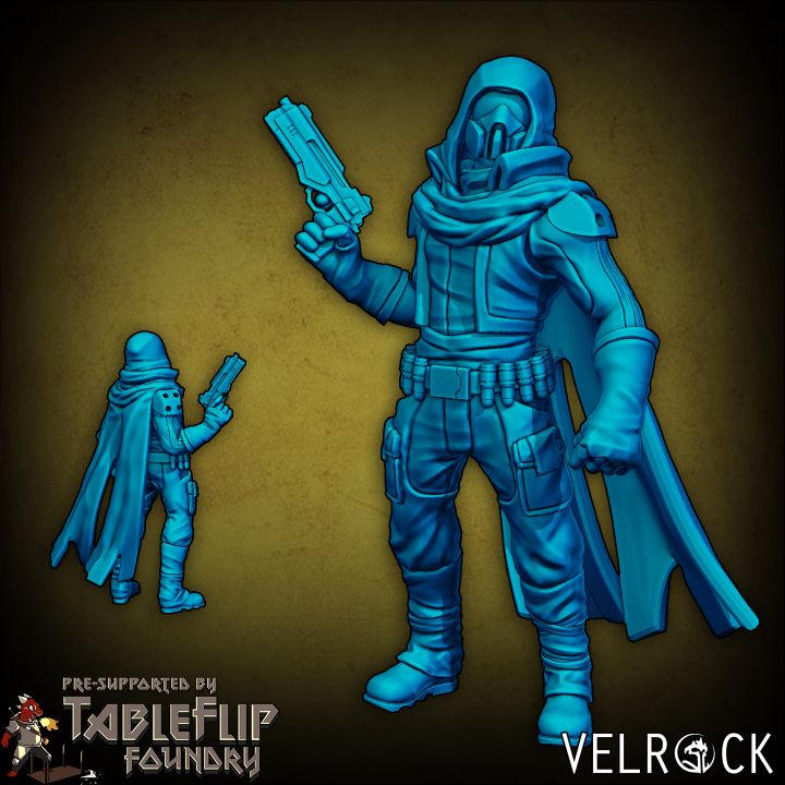 3D Printable Destiny Guardians (PRESUPPORTED) by Velrock Art Miniatures