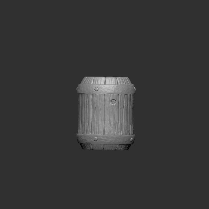 3D Printable Barrel 32mm by Erick